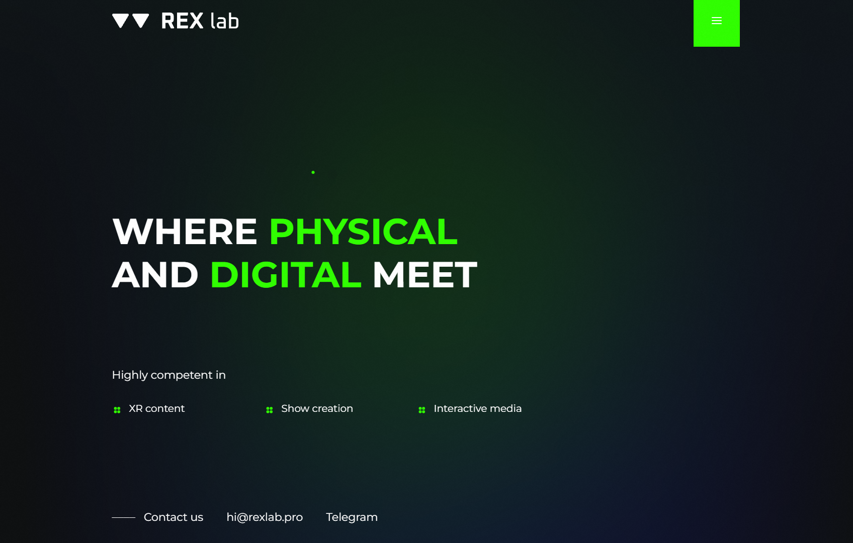 REX Lab - media solutions for events